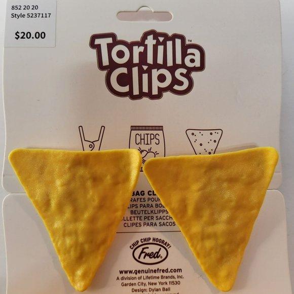 Fred | Kitchen | Fred Tortilla Chip Bag Clips Set Of 4 | Poshmark